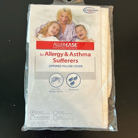 ALLEREASE | Bedding | New In Package Allerease Zippered Pillow Cover Standard Cover | Poshmark